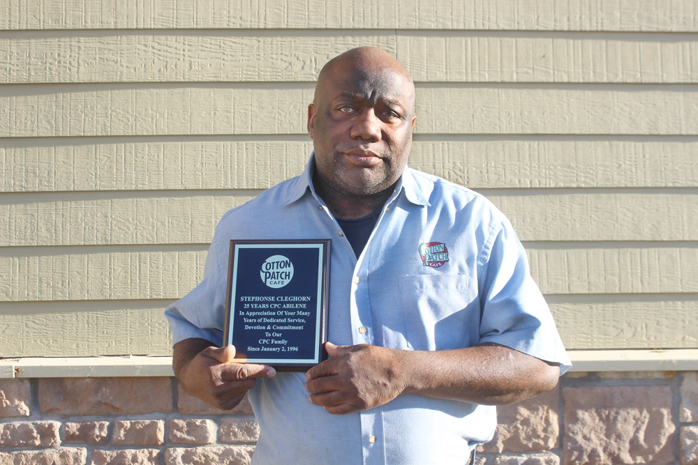 Cleghorn honored for 25 years on job – West Texas Tribune