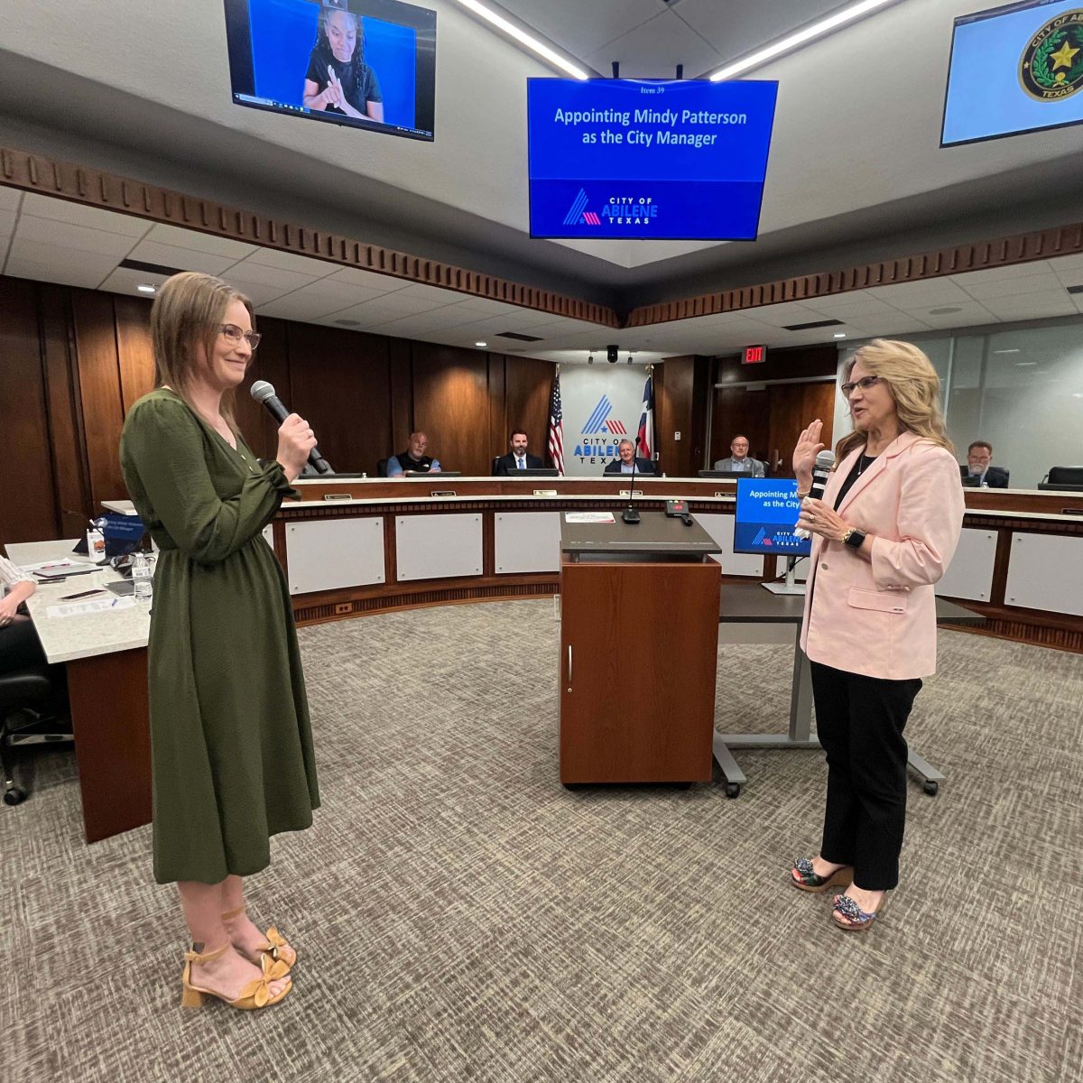Mindy Patterson sworn in as Abilene’s first female city manager – West ...
